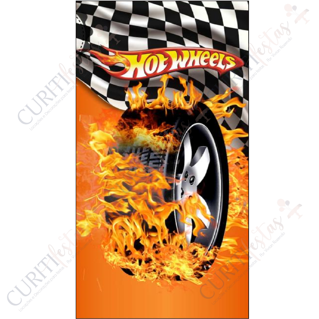 Decoração de Festa Infantil Tema HOT WHEELS em Curitiba